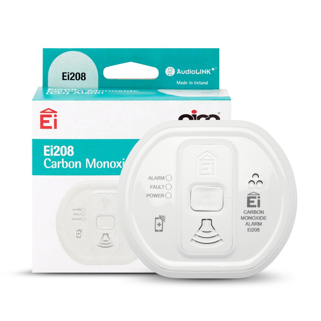 Ei208 Battery CO Alarm With AudioLINK Technology | Aico