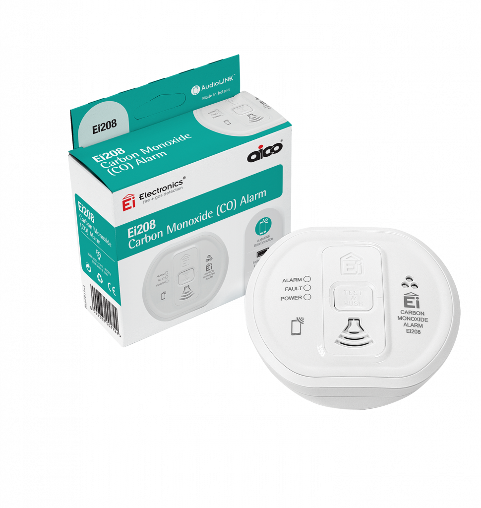 Ei208 Battery CO Alarm With AudioLINK Technology | Aico