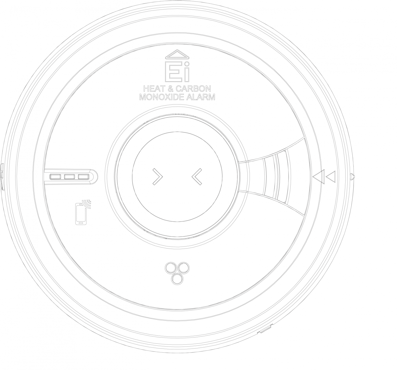 Ei3028 Multi-Sensor Heat & CO Alarm | Aico