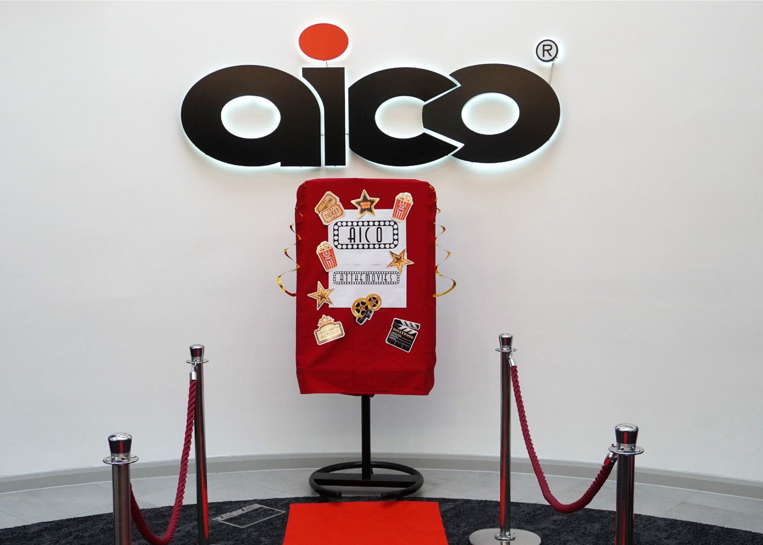 Lights… Camera… Action! ... Aico at the Movies for yearly EIC Day. - Aico