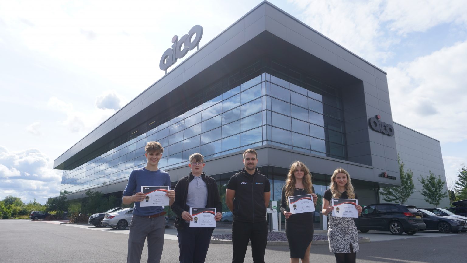 Aico welcome future generations for work experience - Aico
