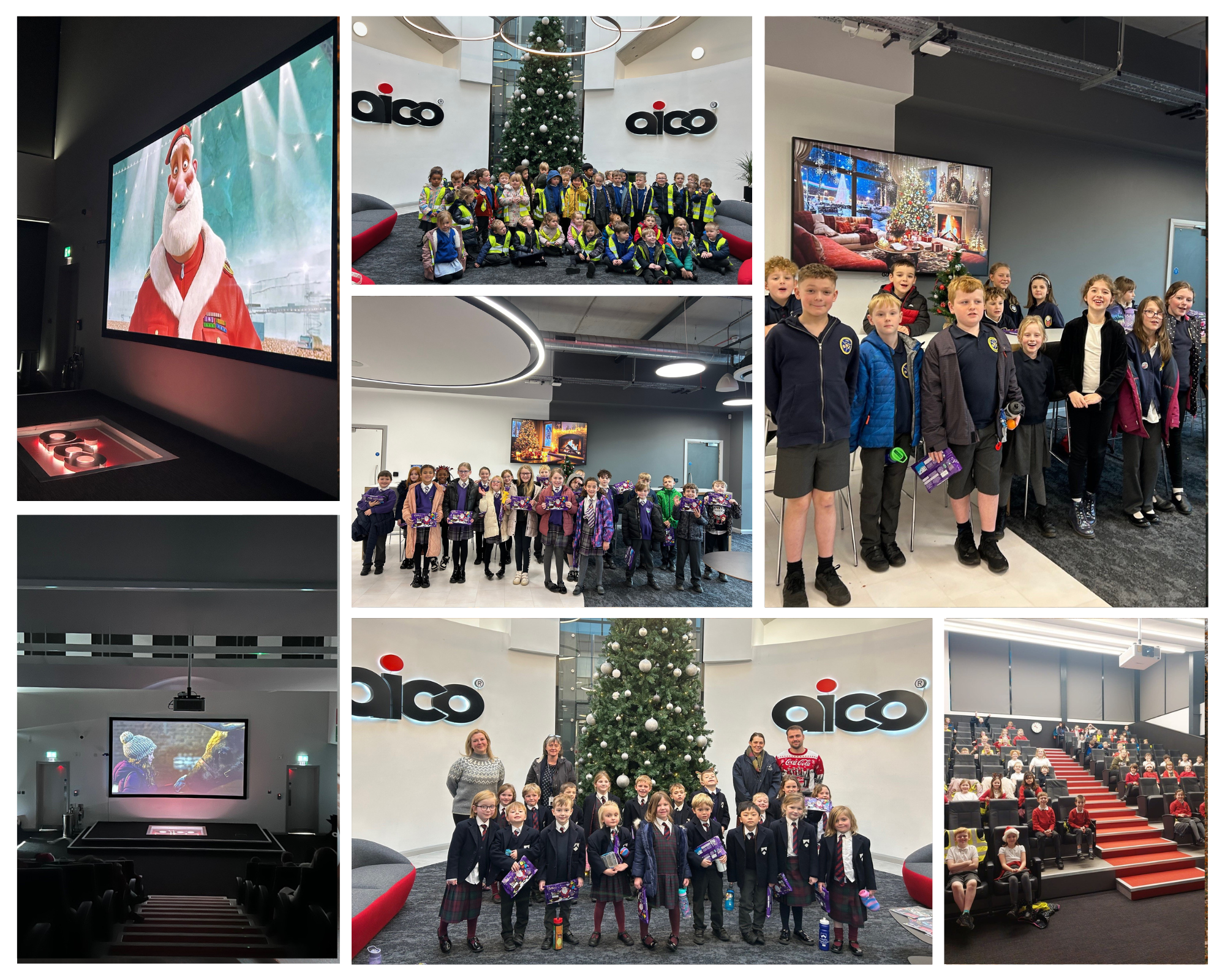 A Magical Christmas Cinema Experience for Shropshire Primary School Students - Aico